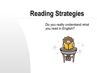 Reading strategies | PPT