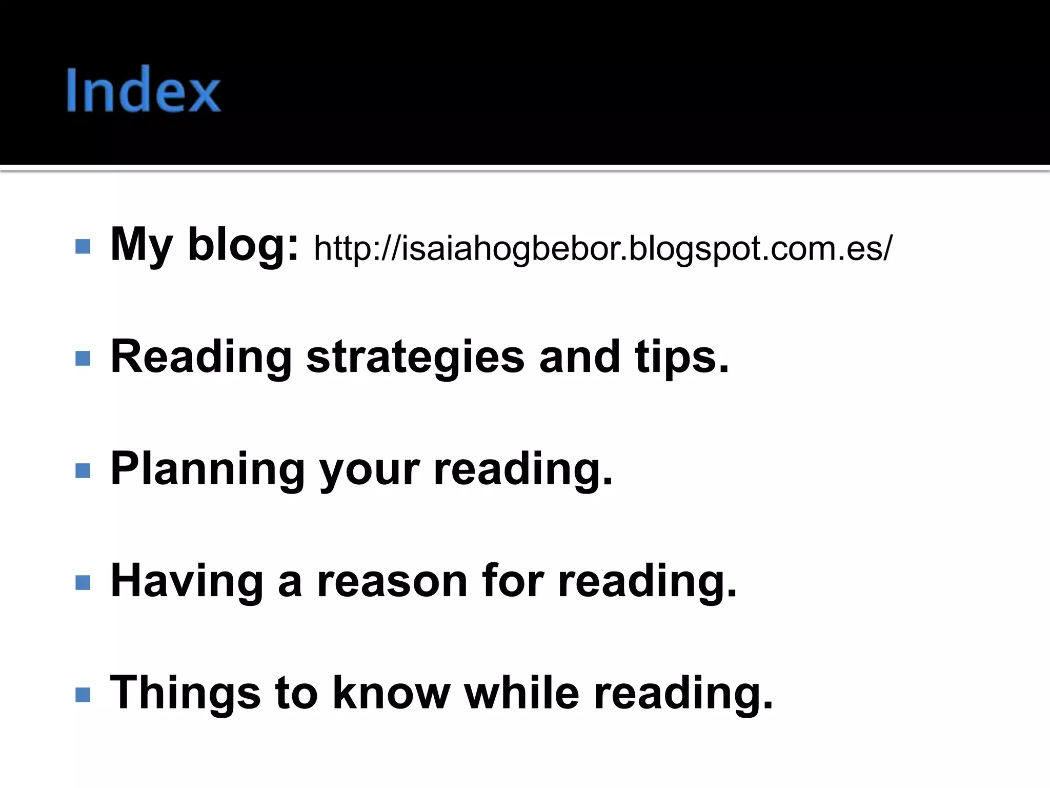 Reading strategies | PPT
