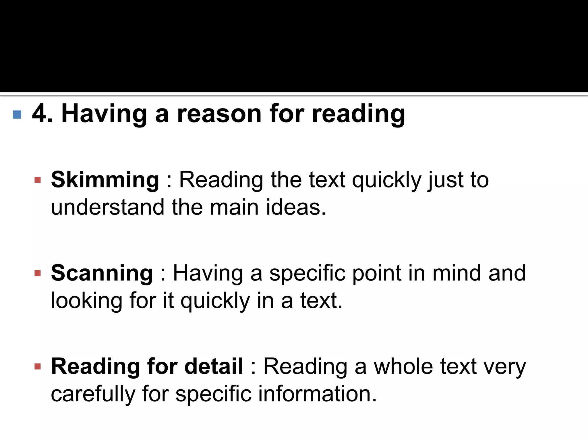 Reading strategies | PPT