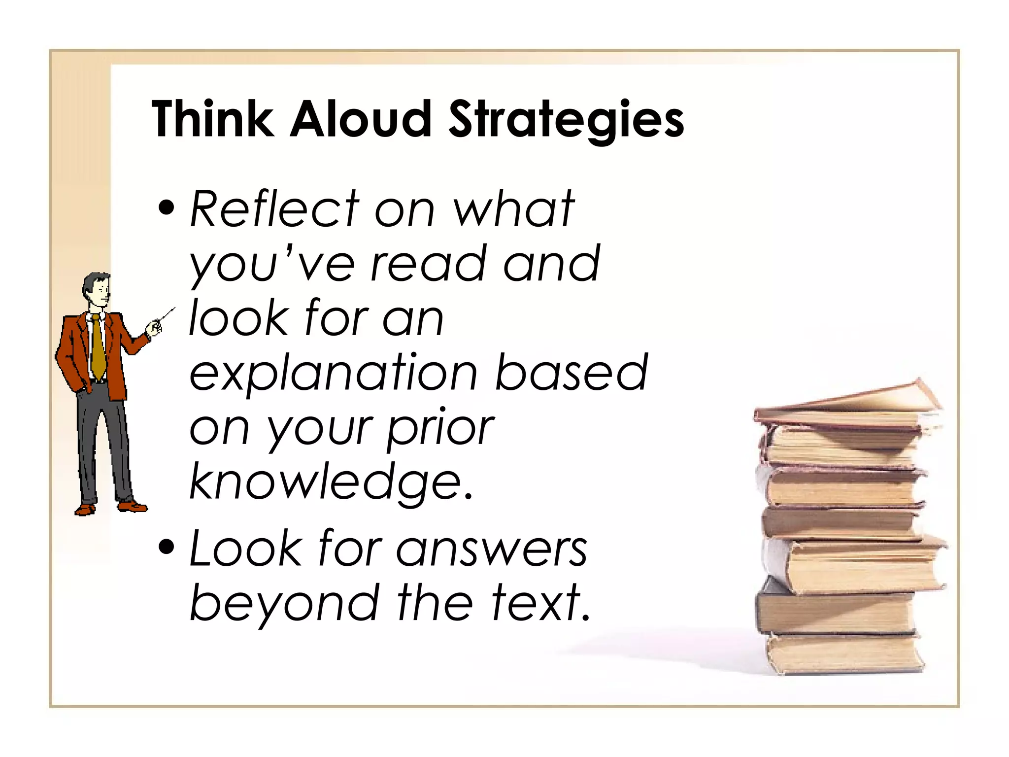 Reading strategies | PPT | Homework and Study | Education