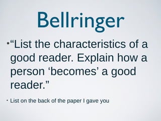 Reading strategies | PPT
