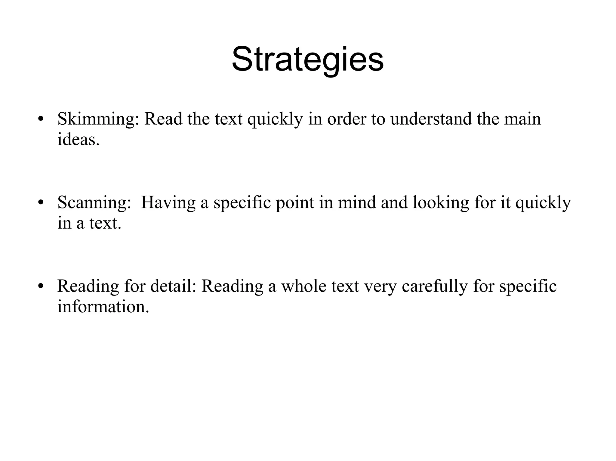 Reading strategies | ODP