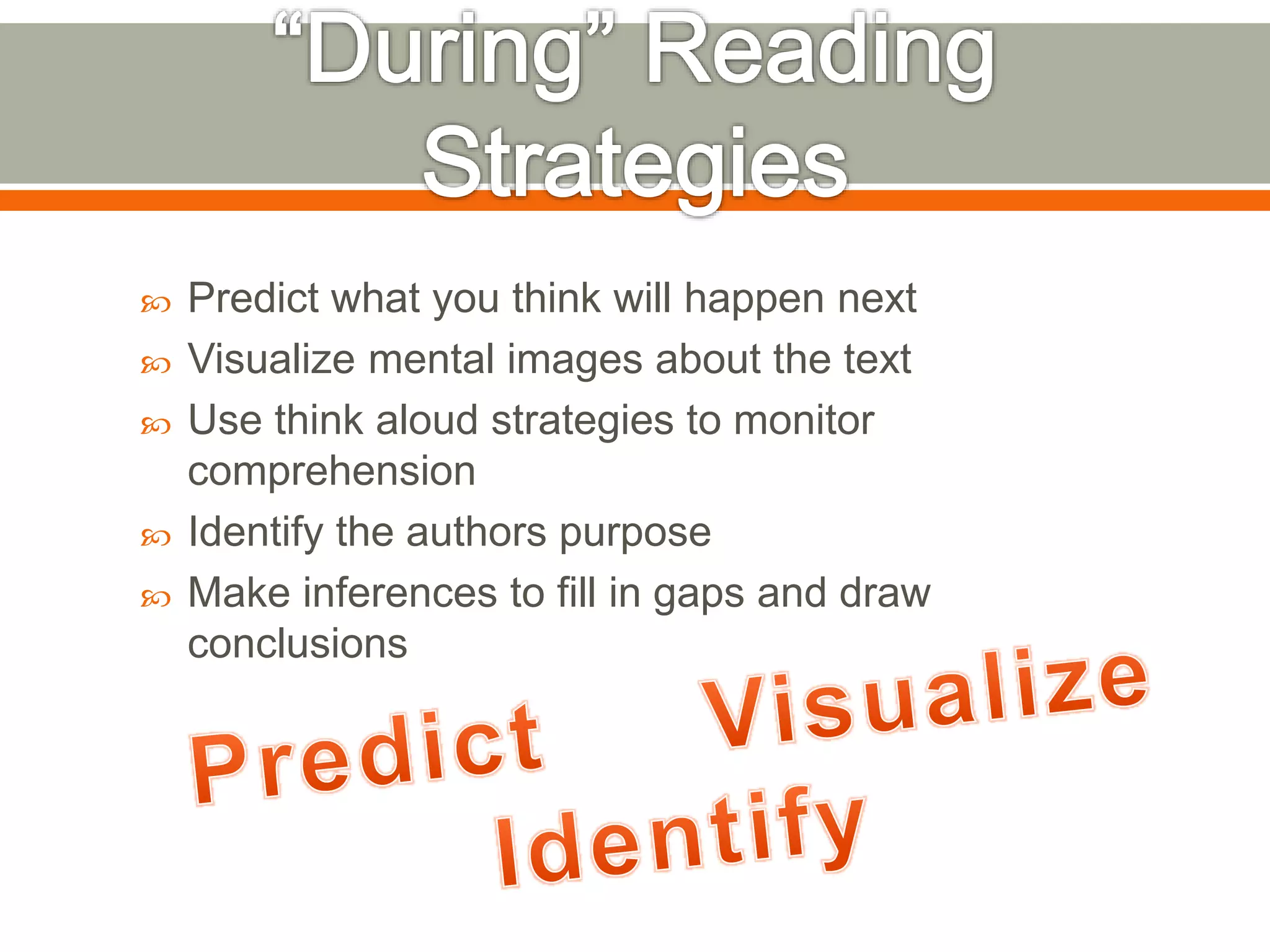 Reading strategies | PPT