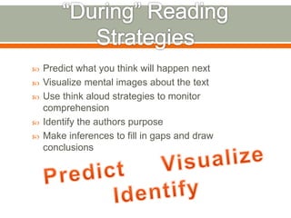 Reading strategies | PPTX
