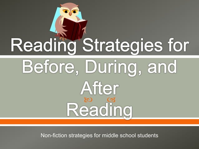 Reading strategies | PPT