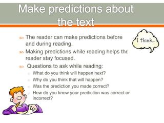 Reading strategies | PPT