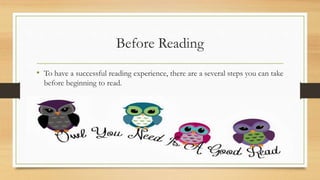 Reading Strategies | PPTX | Educational Assessment | Education