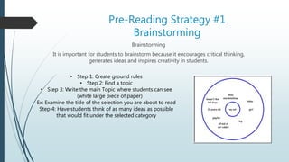 Non-Fiction Reading Strategies | PPTX