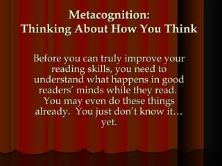 Reading strategies | PPT