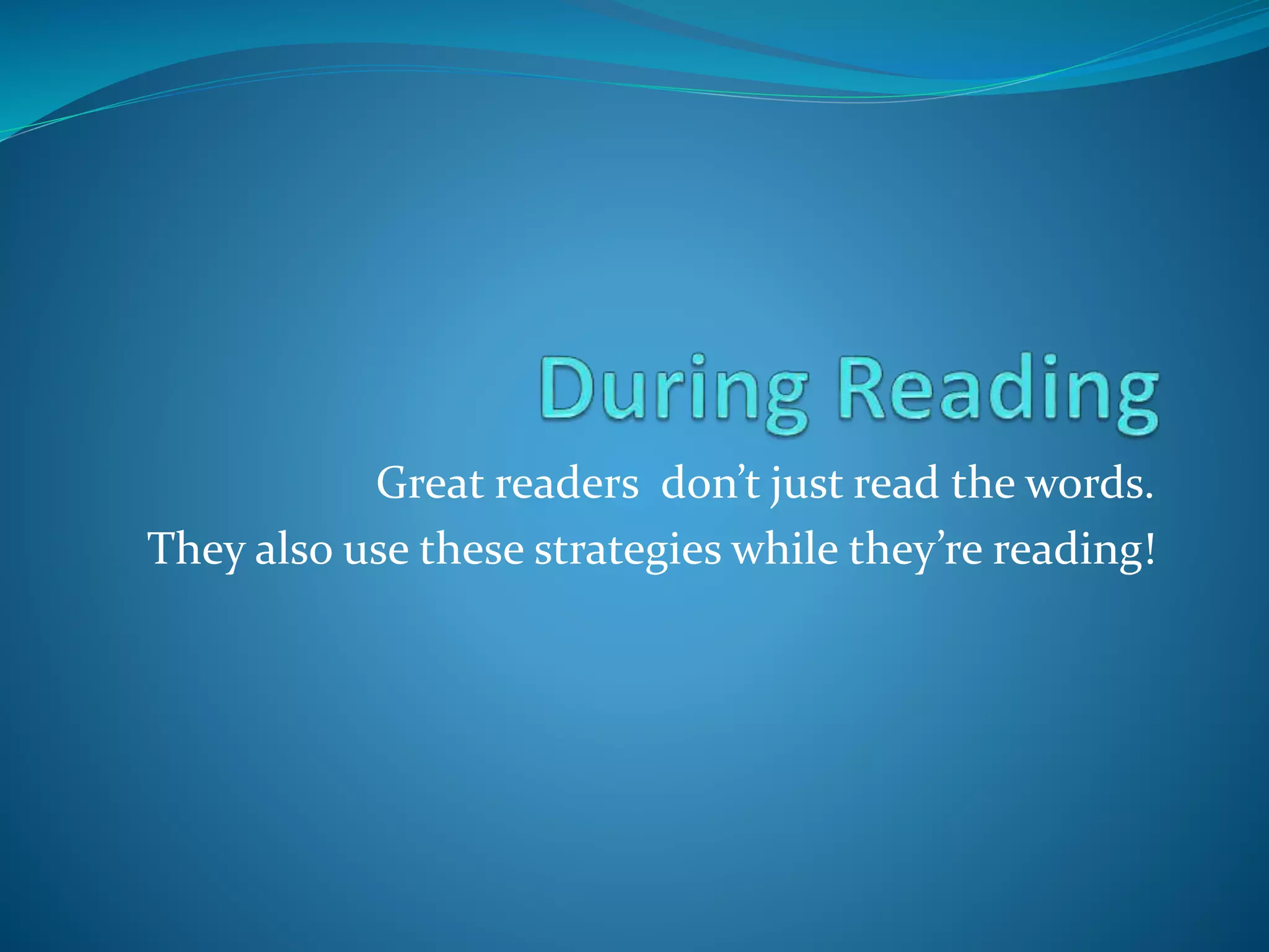 Reading strategies | PPT