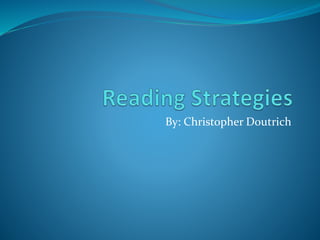 Reading strategies | PPTX