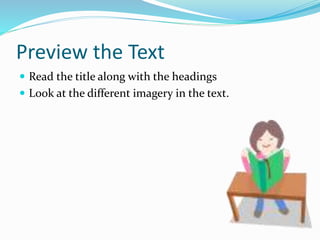 Reading strategies | PPTX