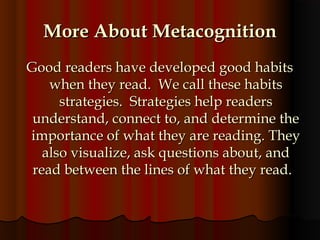 Reading strategies | PPT