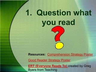 reading strategies.ppt