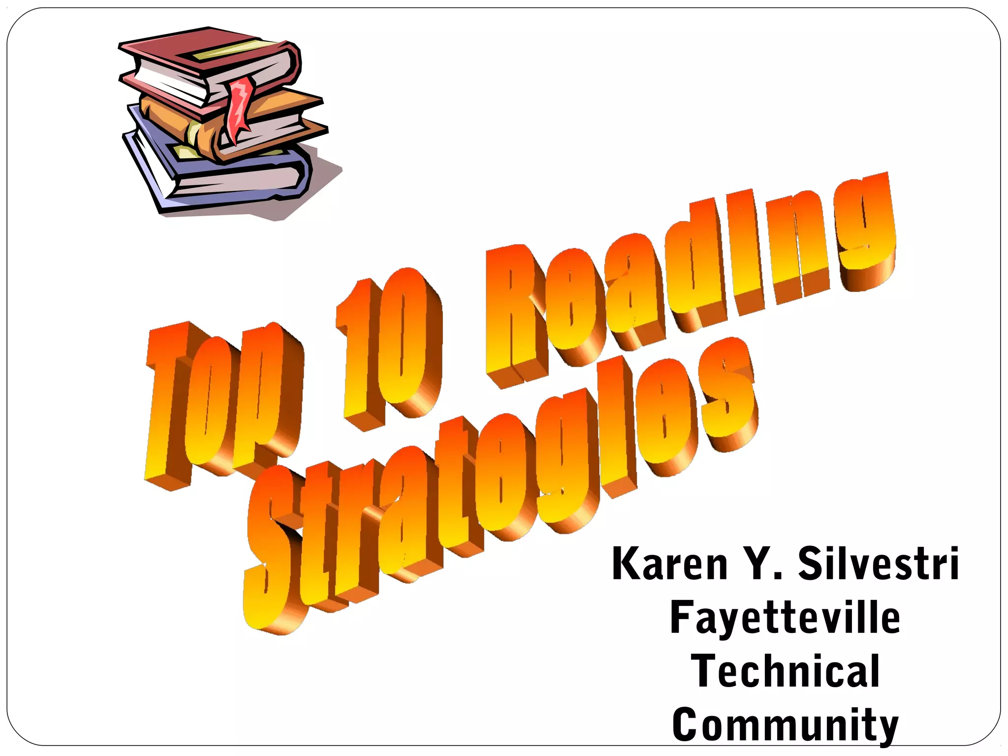 Reading strategies overview | PPT