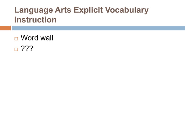 Reading Strategies Vocabulary | PPT