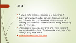Reading Strategies | PPT