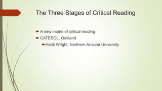 Reading Strategies | PPT