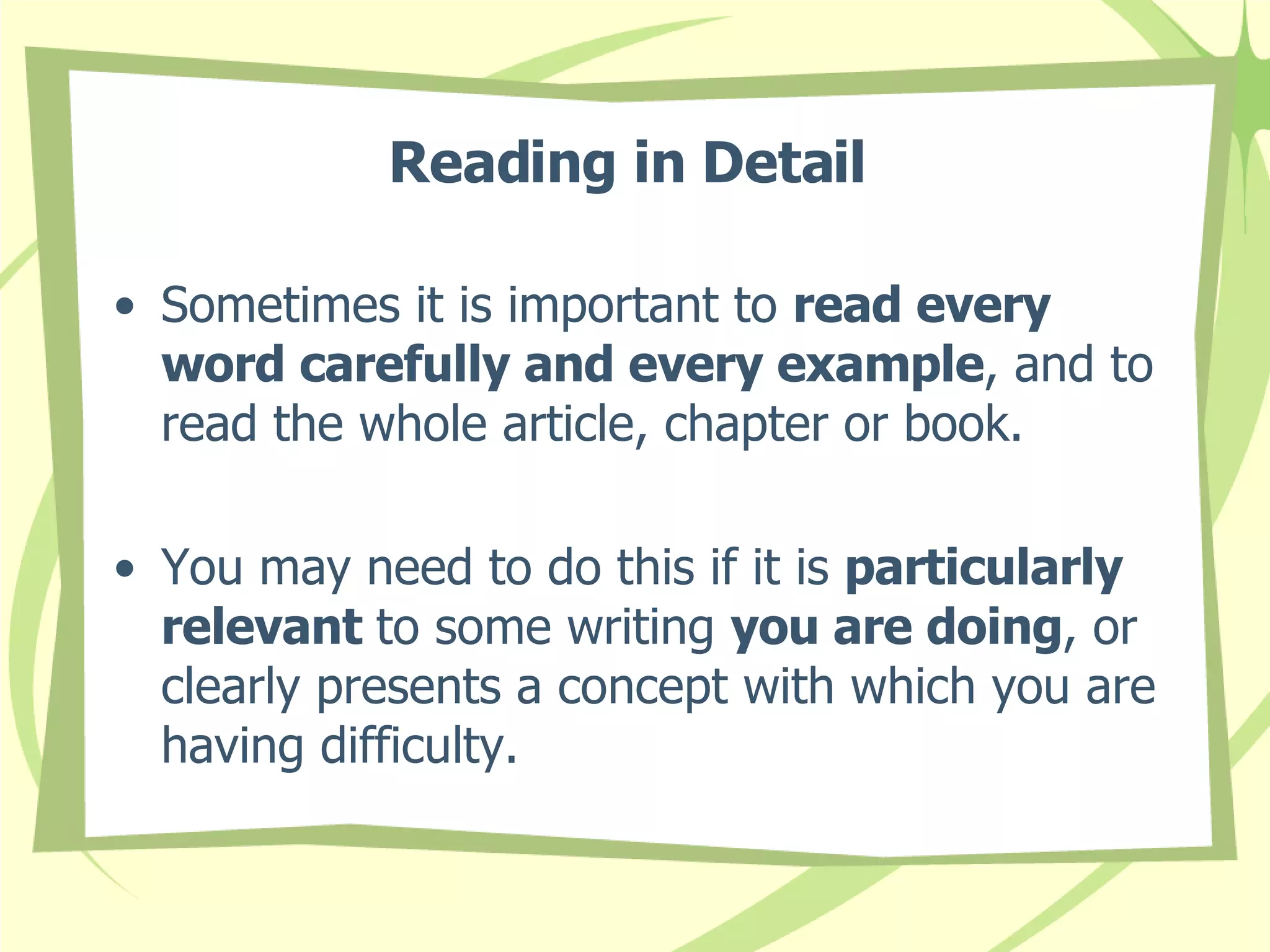 Basic Reading Strategies | PPT