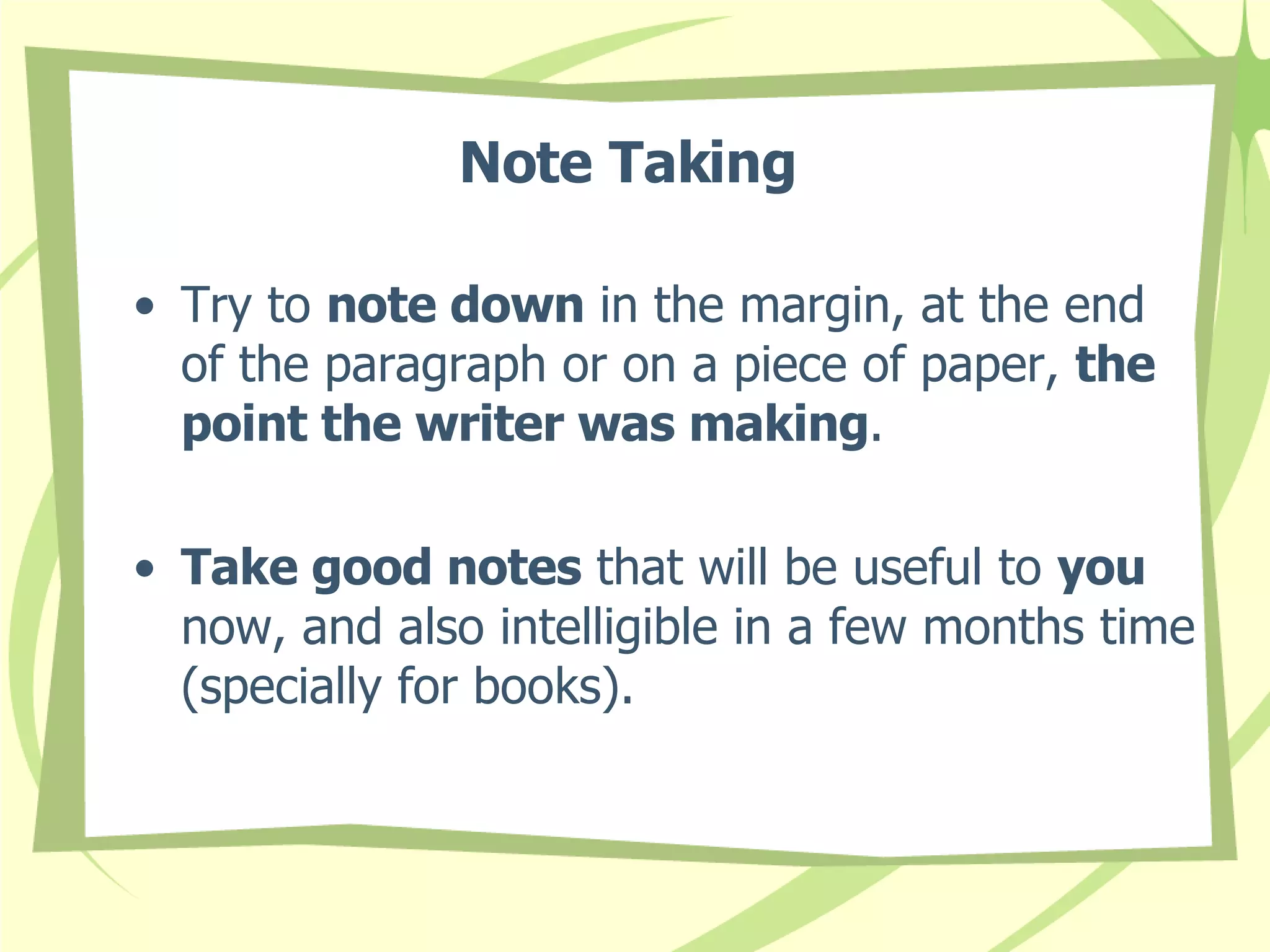 Basic Reading Strategies | PPT