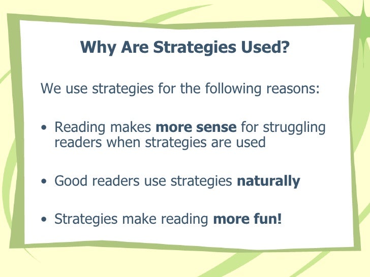 Basic Reading Strategies basic-reading-strategies