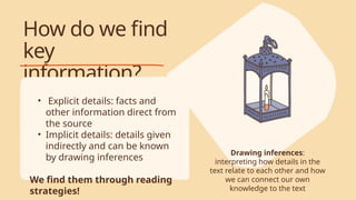 Reading Strategies in Finding Key Information Education Presentation in ...
