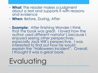 Reading Strategies Introduction | PPTX