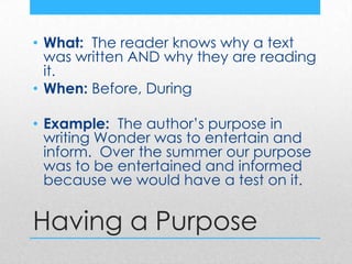 Reading Strategies Introduction | PPTX