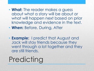 Reading Strategies Introduction | PPTX