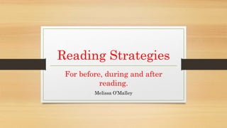 Reading Strategies | PPT