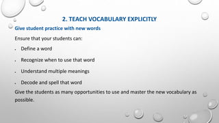 Teaching English as a Second LanguageReading Strategies PPT | PPT