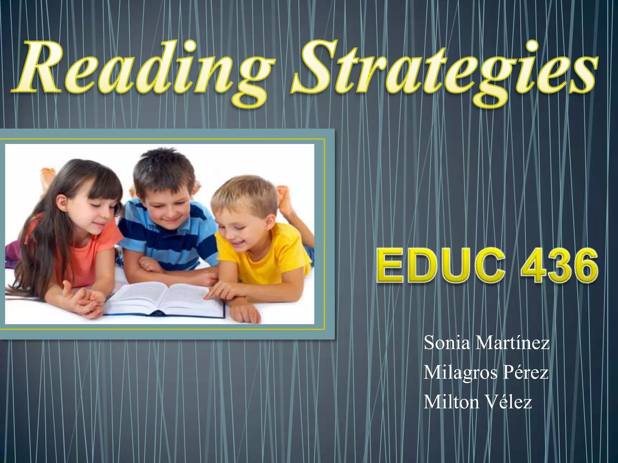 Reading strategies presentation | PPTX