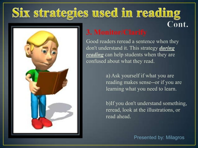 Reading strategies presentation | PPTX | Fiction | Books and Literature