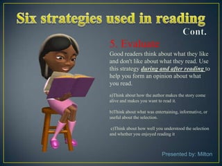 Reading strategies presentation | PPTX