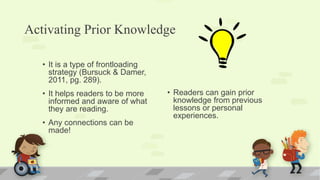 Reading Strategies Slideshare | PPTX
