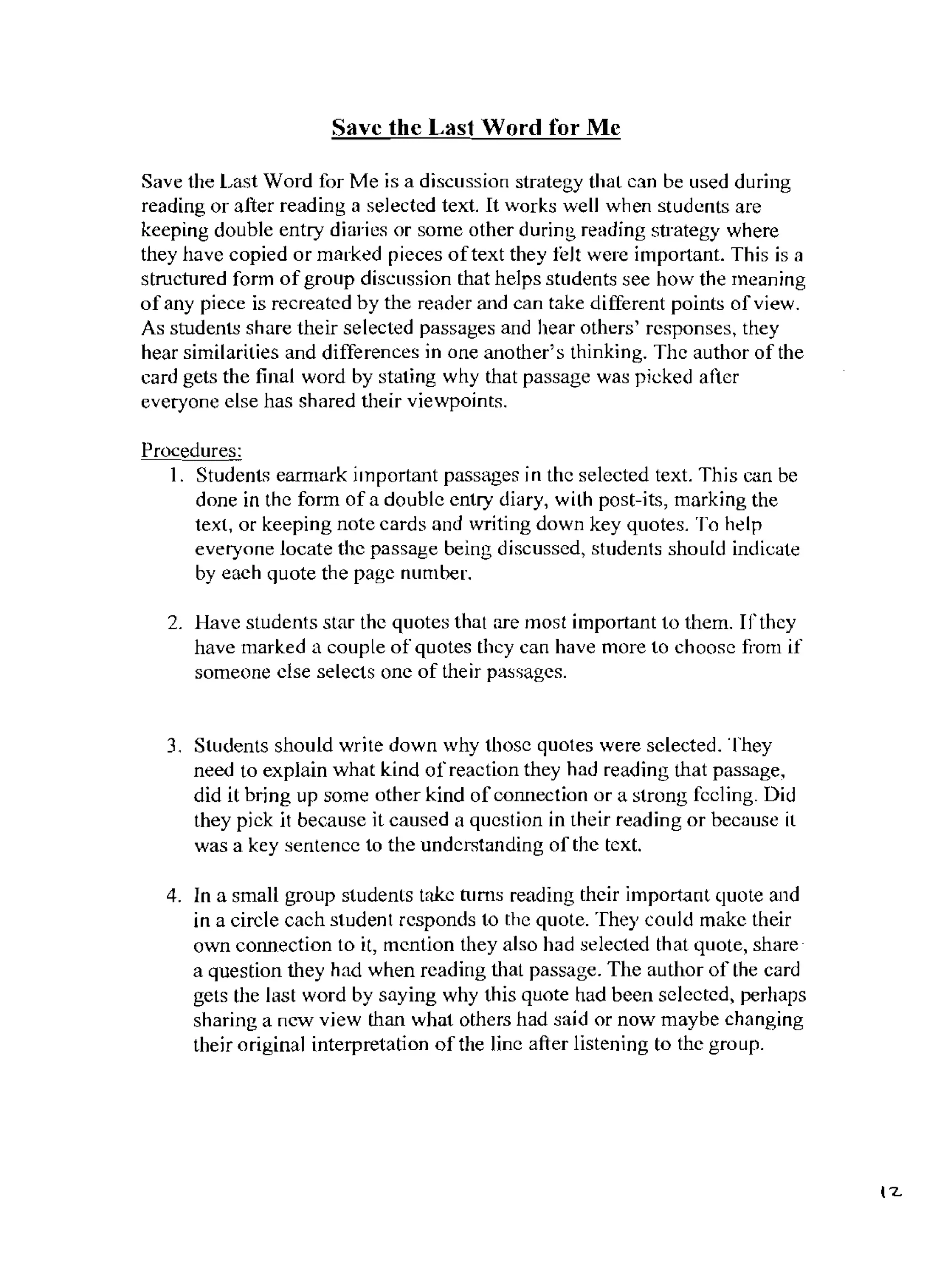 Reading Strategies Toolkit | PDF