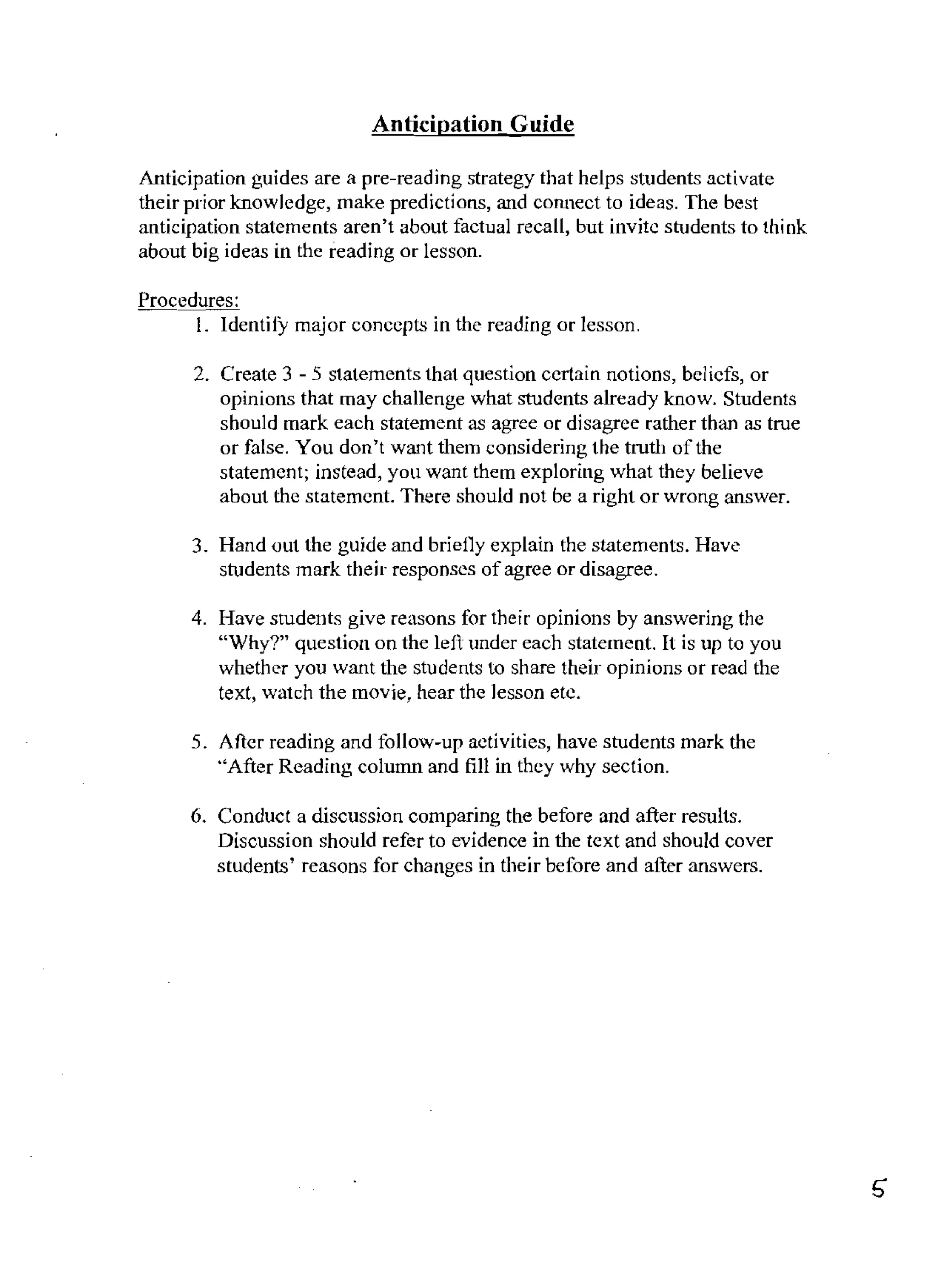 Reading Strategies Toolkit | PDF