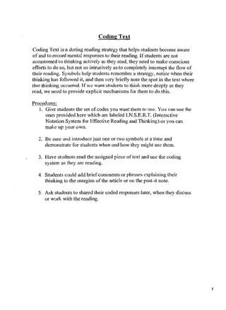 Reading Strategies Toolkit | PDF