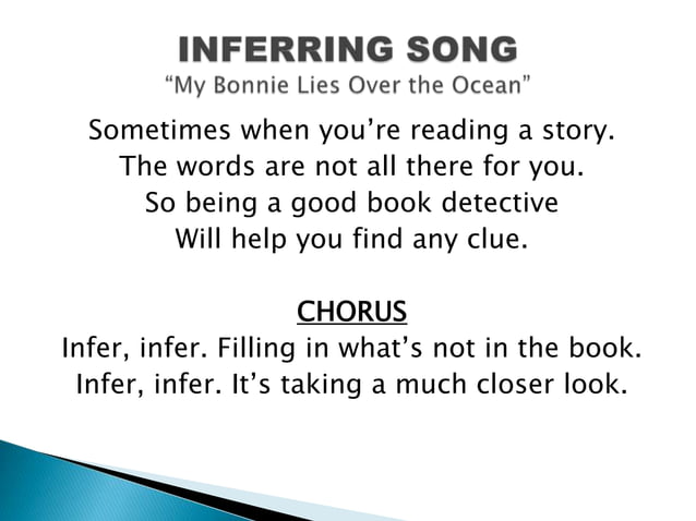 Reading strategy songs 2 | PPT