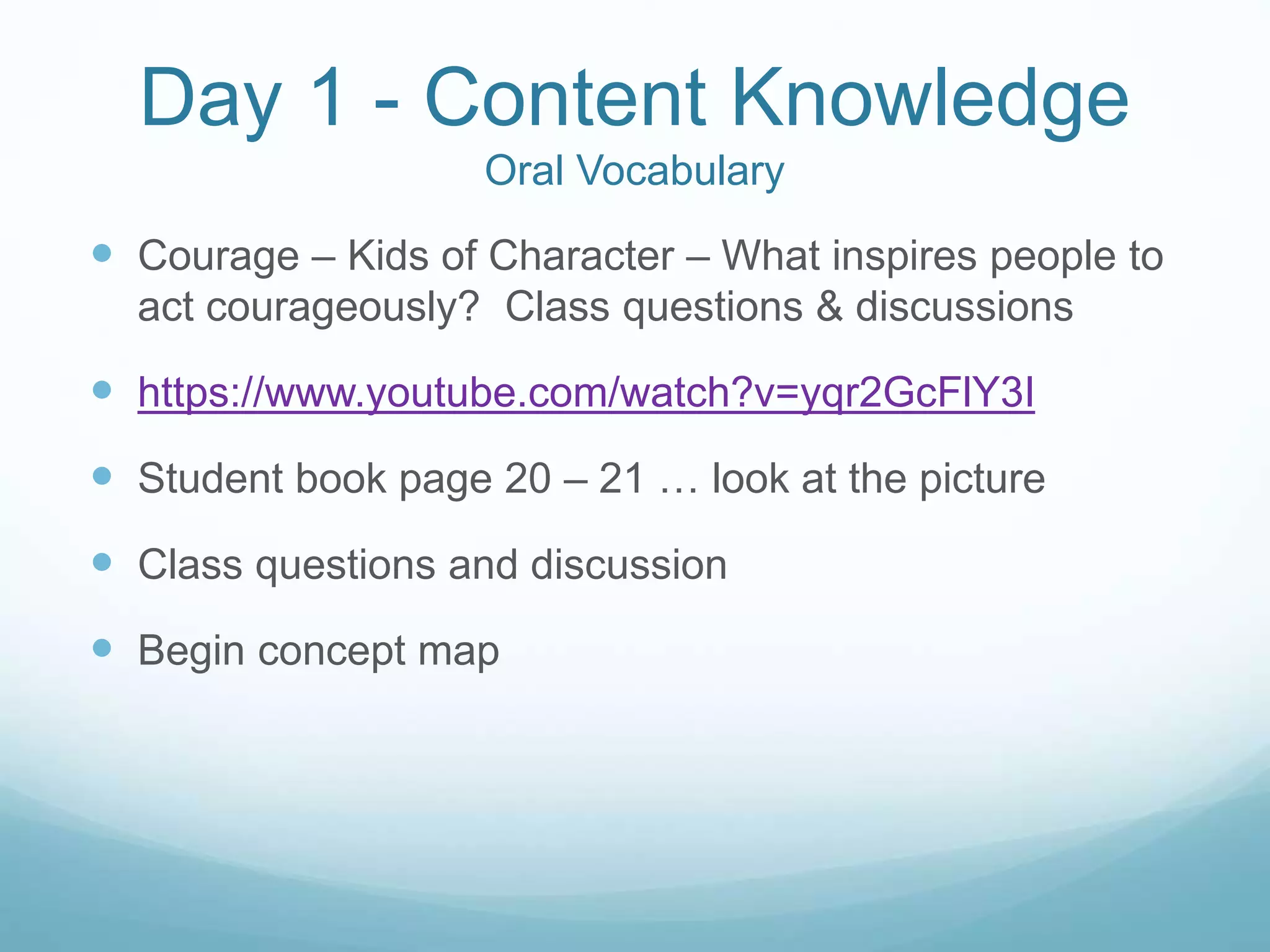 Reading Street Week 1 | PPTX