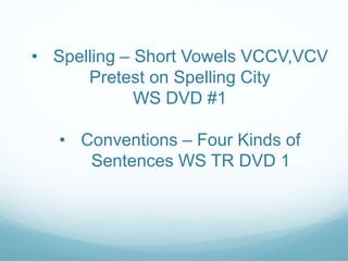 Reading Street Week 1 | PPTX