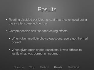Screen Size and You | PDF