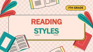 Reading Styles with Elements of Short Story.pptx | Education