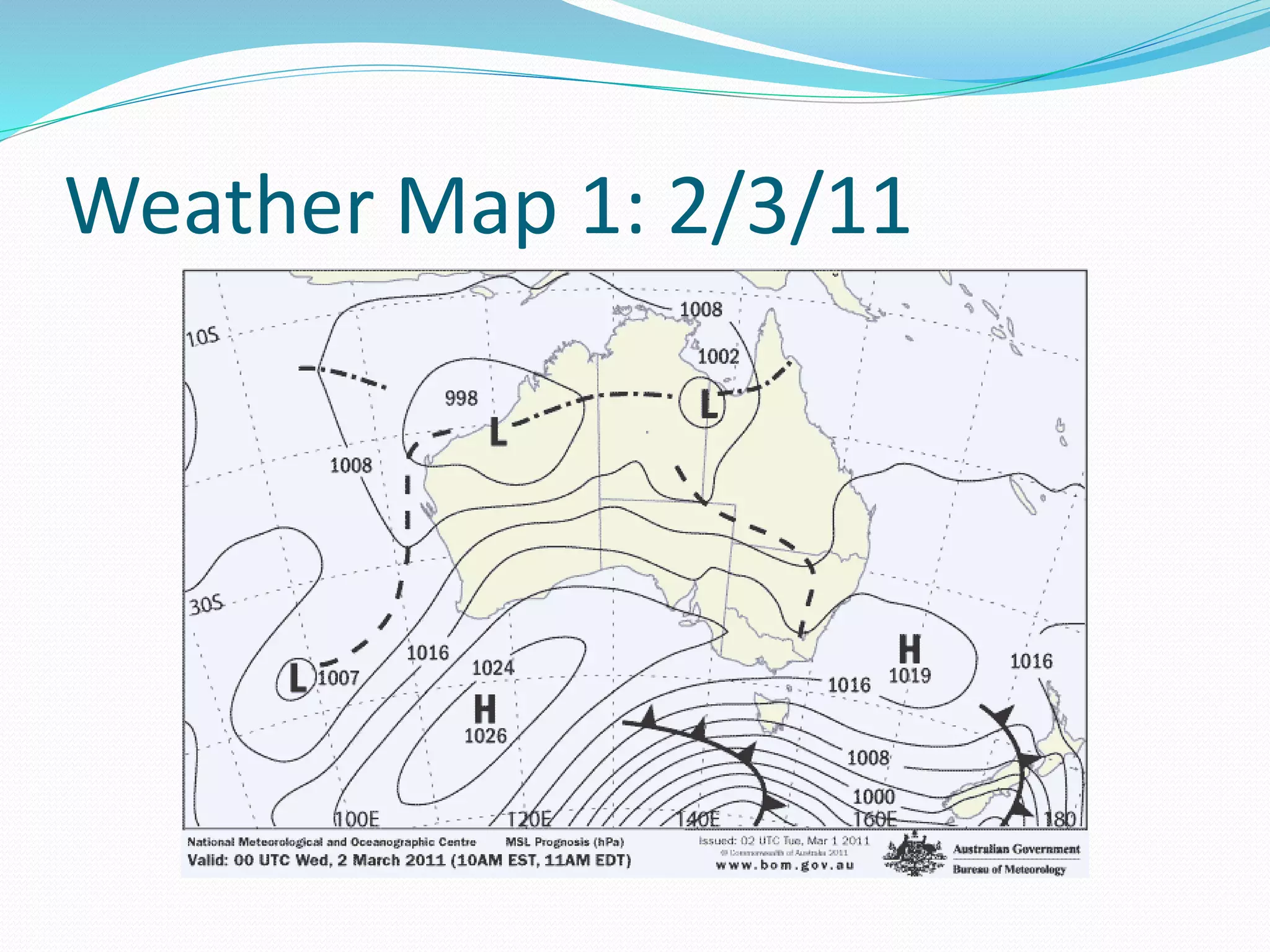 Reading synoptic charts | PPTX