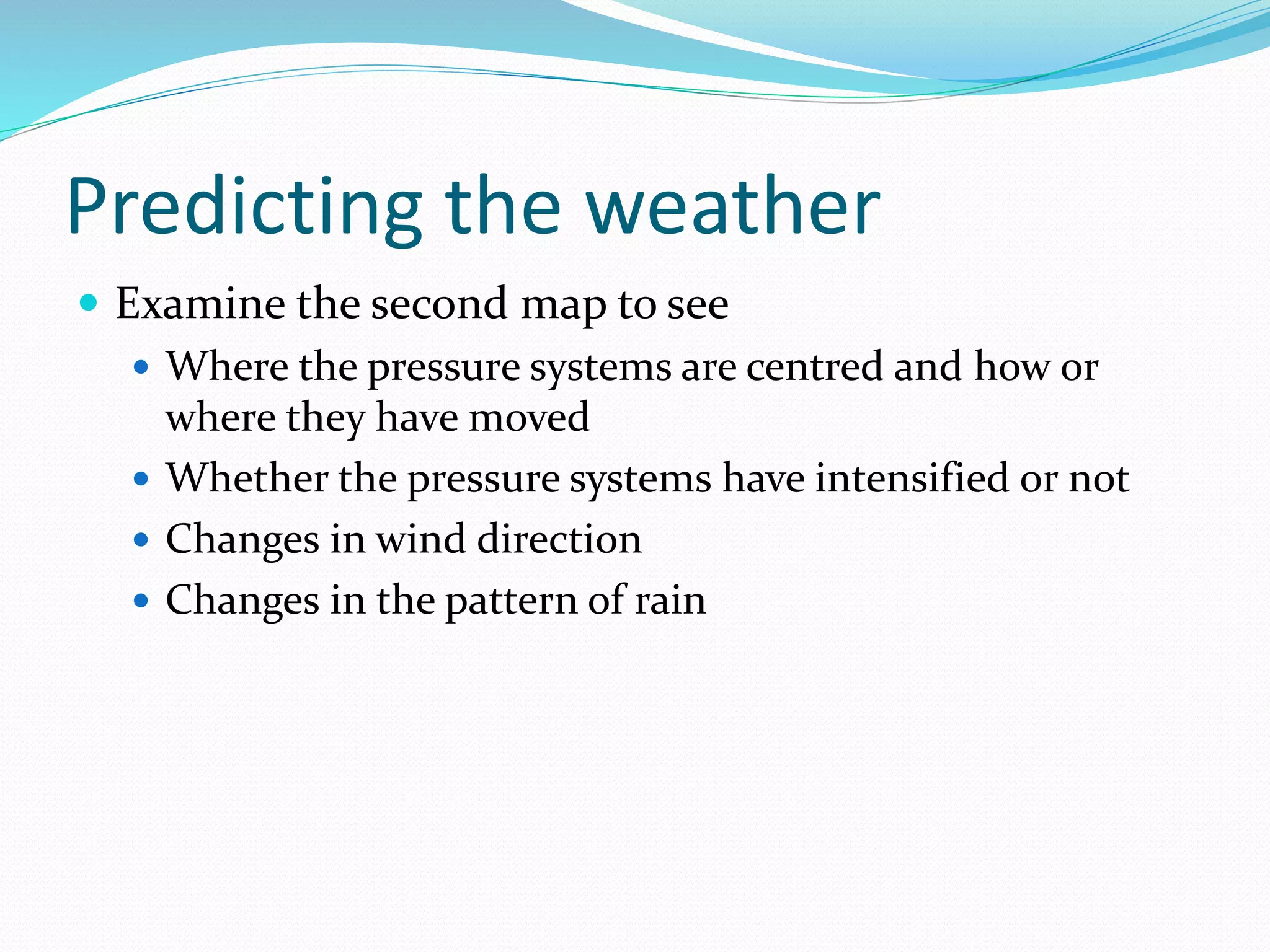 Reading synoptic charts | PPTX