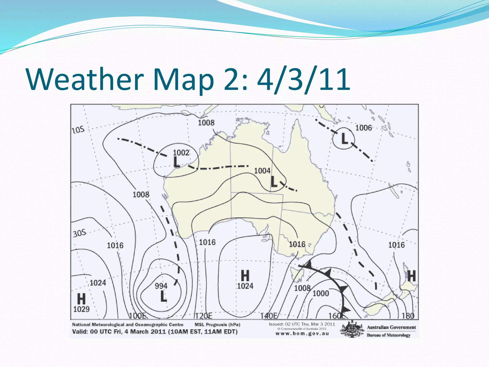 Reading synoptic charts | PPTX