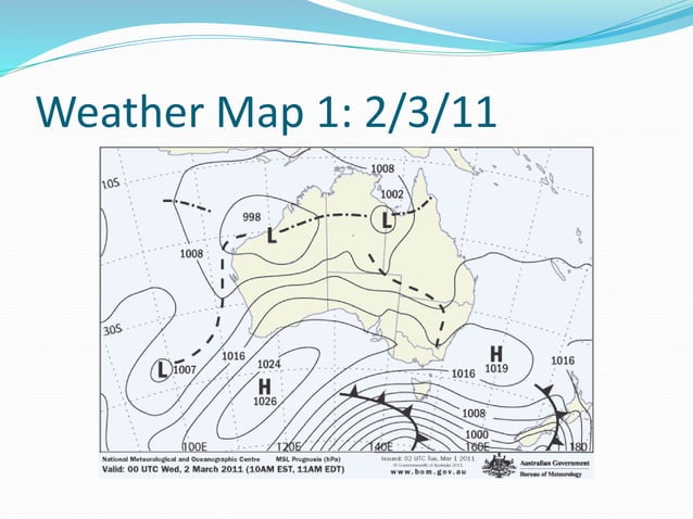 Reading synoptic charts | PPTX | Weather | Science