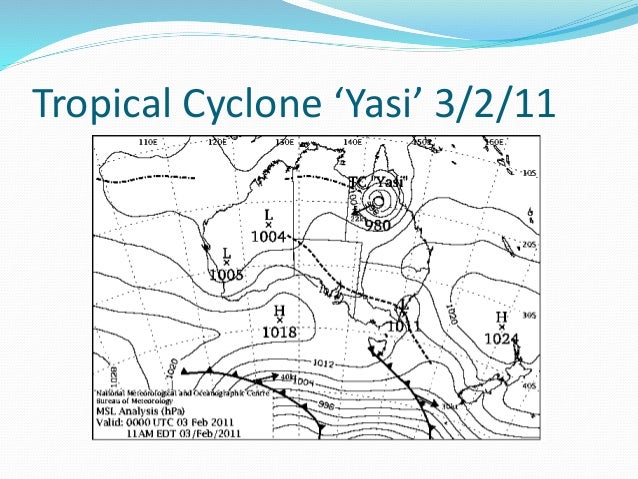 Reading synoptic charts