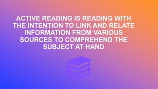 Reading Techniques Pptx