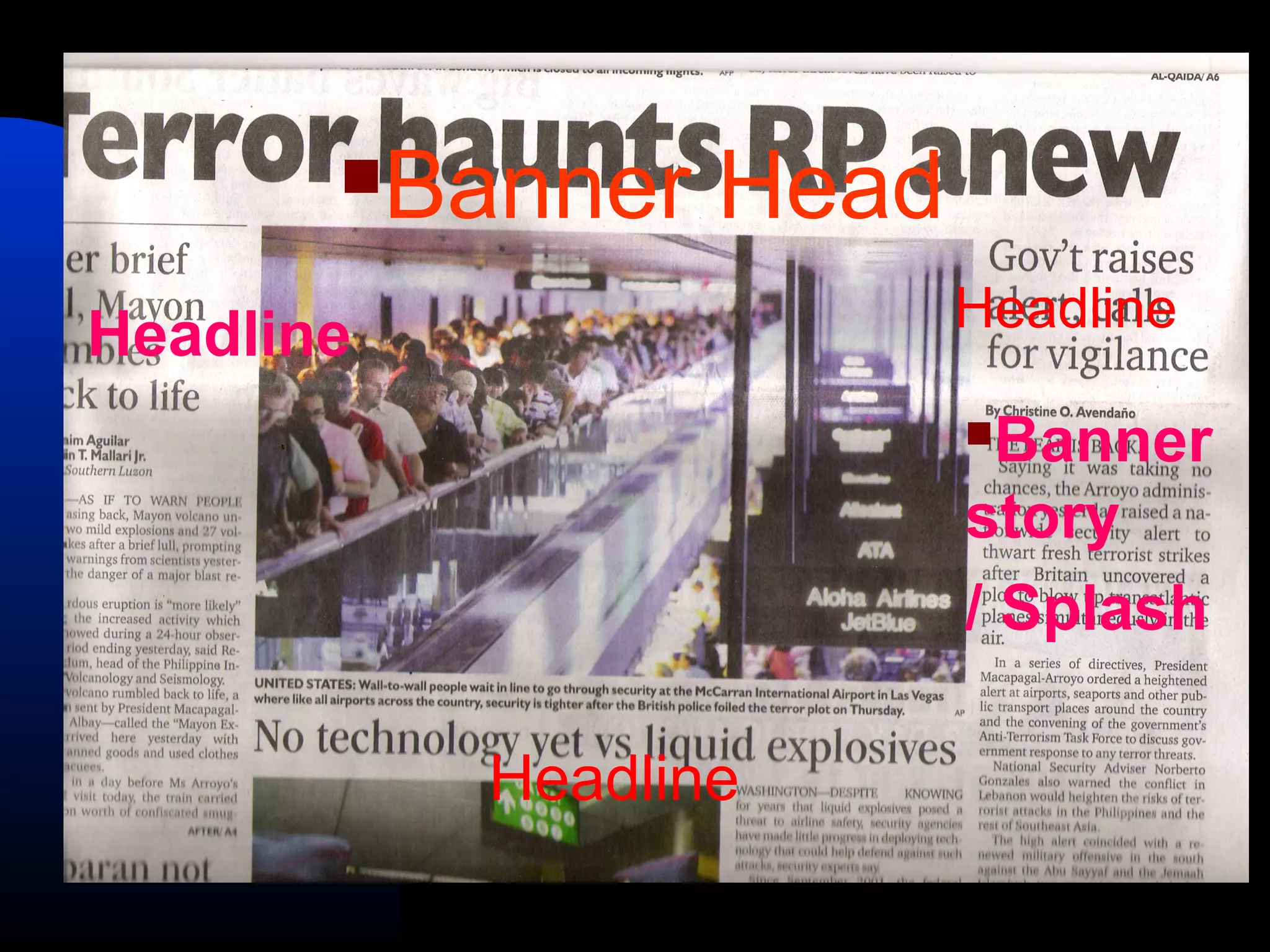 Reading techniques i newspaper goodies | PPT